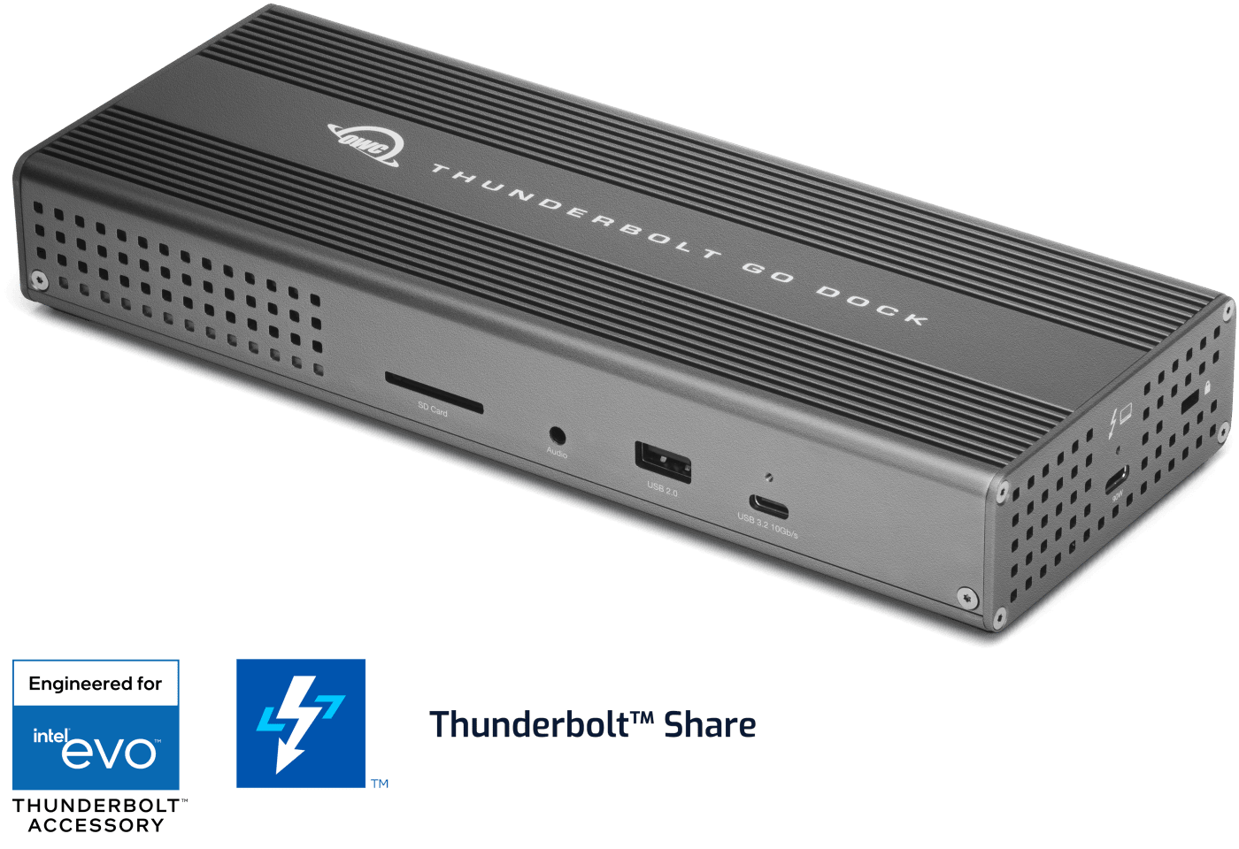 OWC Thunderbolt Go Dock: Optimized for Thunderbolt Share