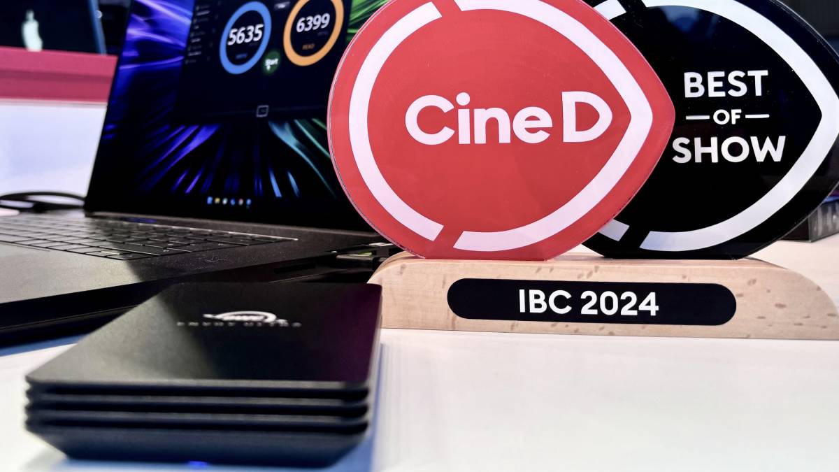 Powerful New OWC Envoy Ultra Thunderbolt 5 SSD Wins CineD Best of Show Award at IBC 2024