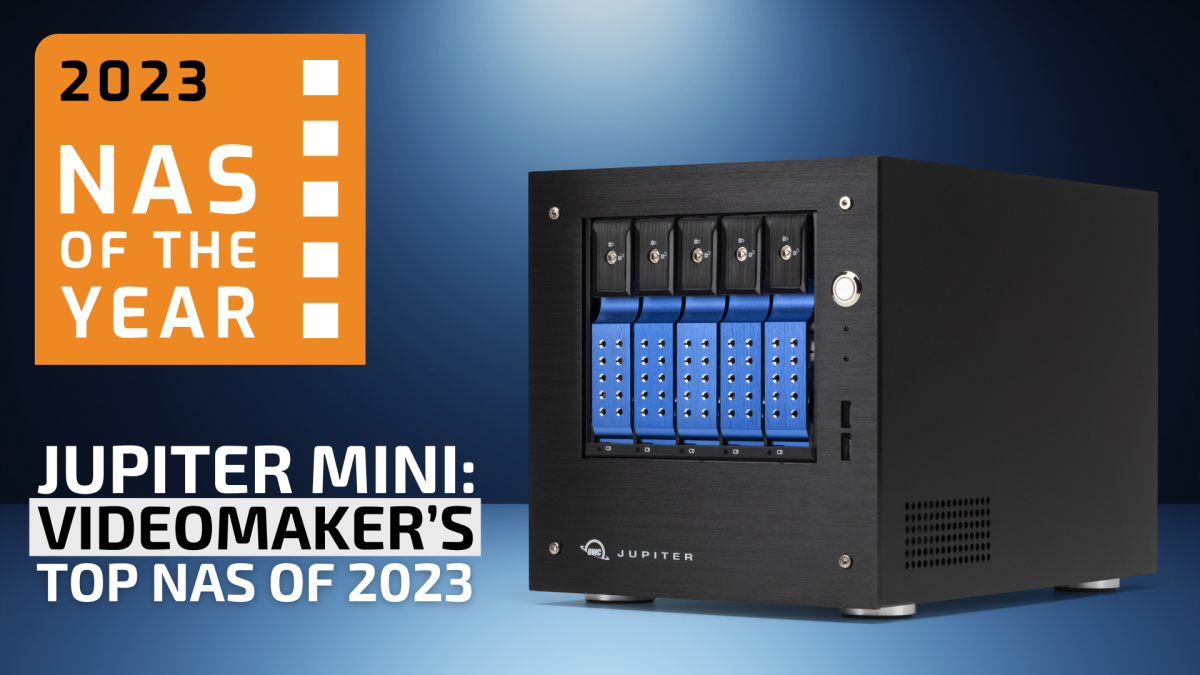 Videomaker Names OWC Jupiter Mini NAS of the Year