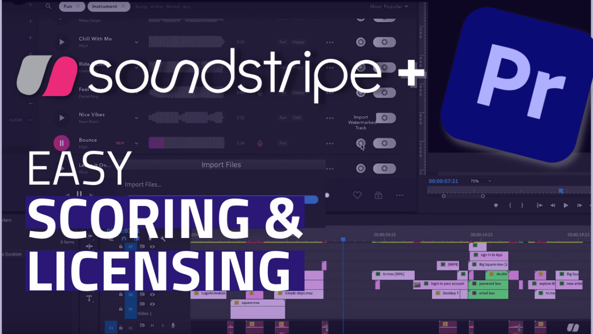 Soundstripe Premiere Pro Extension Saves Serious Time When Scoring ...