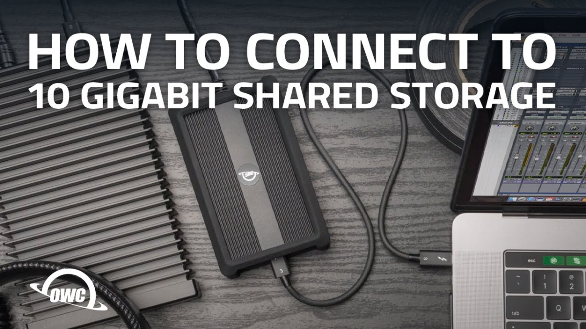 How to Connect to 10 Gigabit Shared Storage Without an Ethernet Port