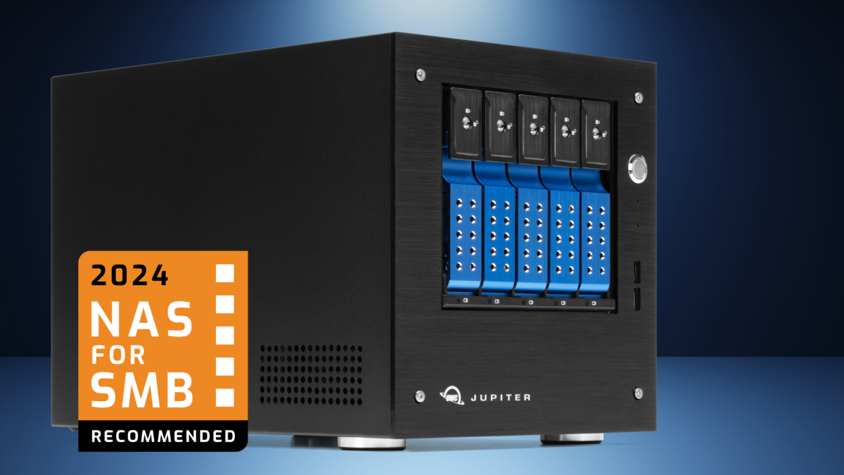 PC Pro Magazine Names OWC Jupiter Mini its Recommended NAS Solution for ...