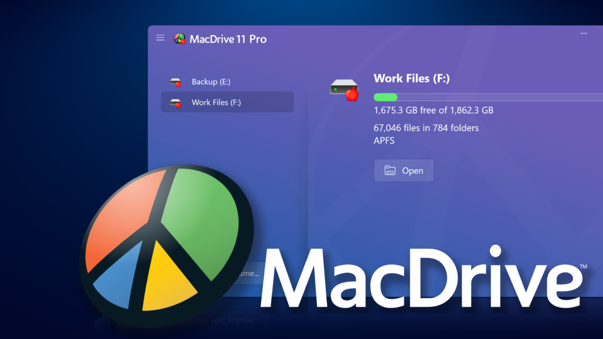 Cross-platform Nirvana with MacDrive 11