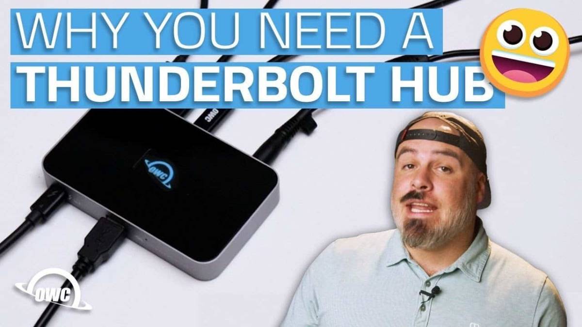 How a Thunderbolt Hub Makes Life Easier